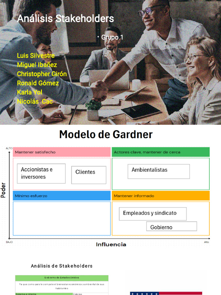 Análisis Stakeholders | PDF