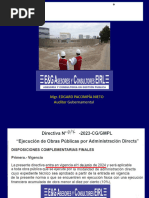 Directiva 017-2023-CG: Obras Públicas | PDF | Presupuesto | Ingeniero civil