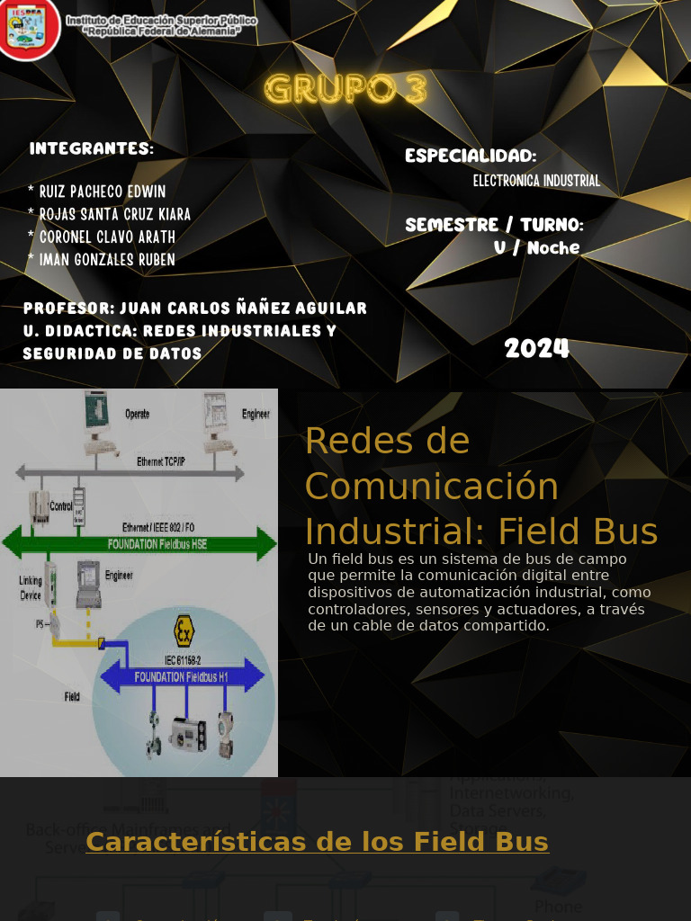 Redes Field Bus - Ñañes | PDF | Internet de las Cosas | Red de computadoras