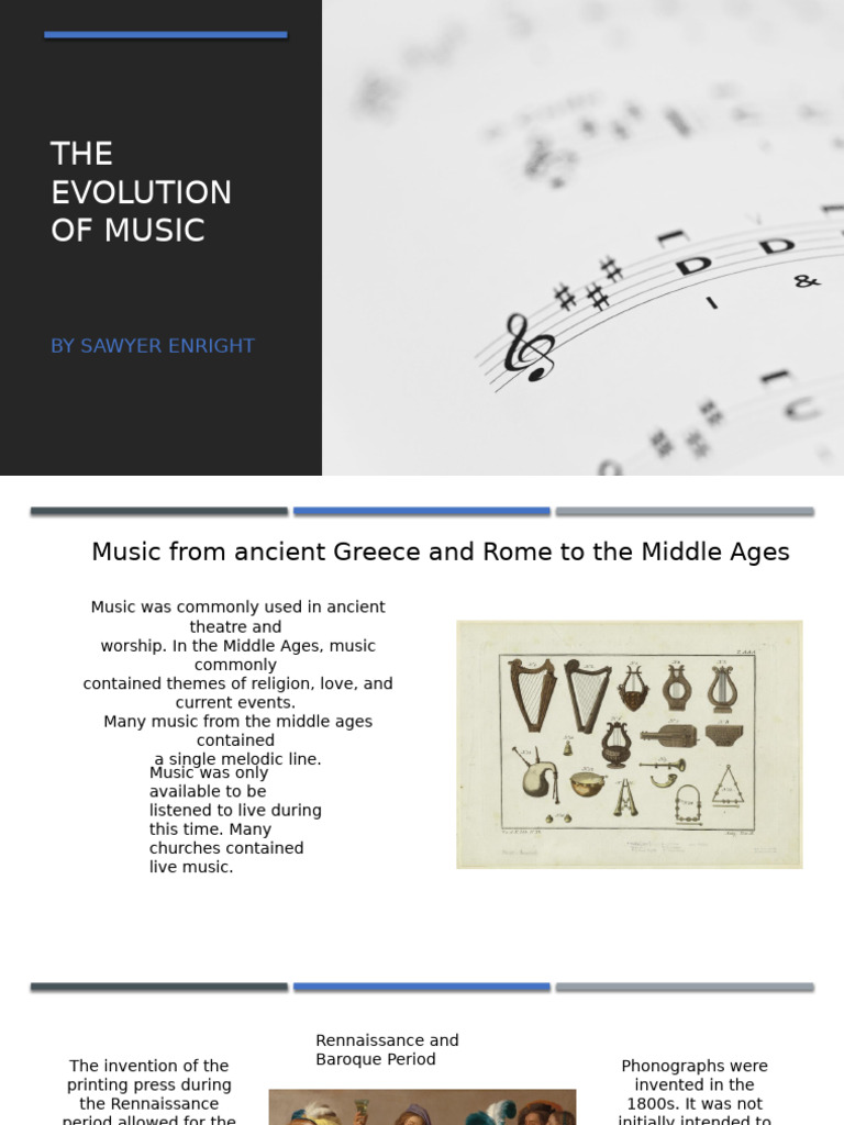 The Evolution of Music | PDF | Classical Period (Music) | Classical Music