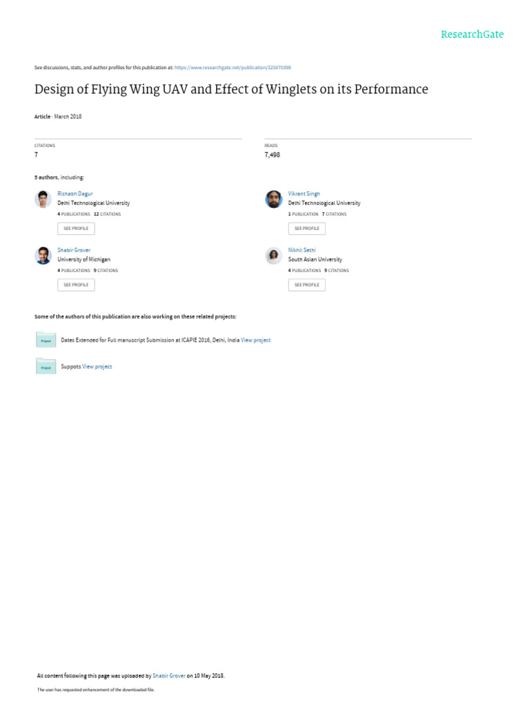 Wing Sizing Graph Paper | PDF | Lift (Force) | Drag (Physics)