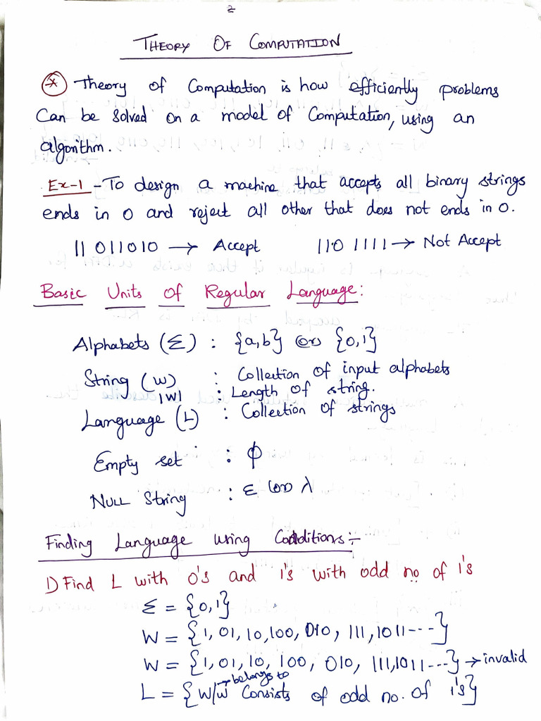 Compiler Design - Unit - 1 - Part - 2 | PDF