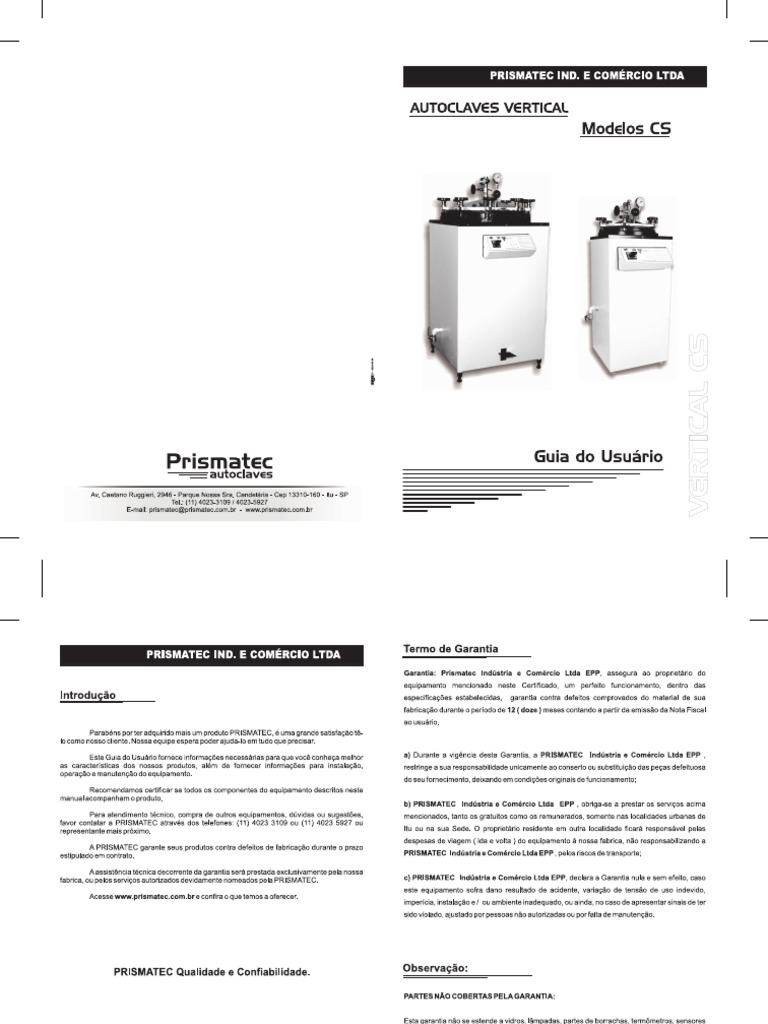 Manual Vertical | PDF
