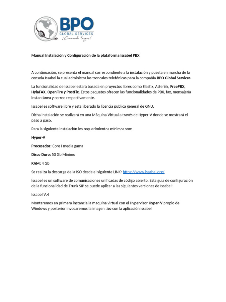 Guía de Instalación de Issabel PBX | PDF | Software del sistema ...