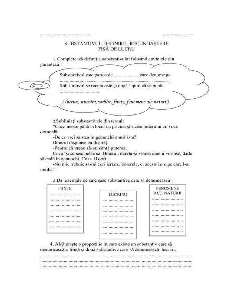 2 Substantivul | PDF