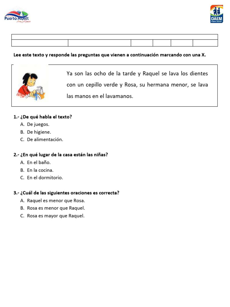 Ejercicios de Lenguaje 2° Básico 2021 | PDF