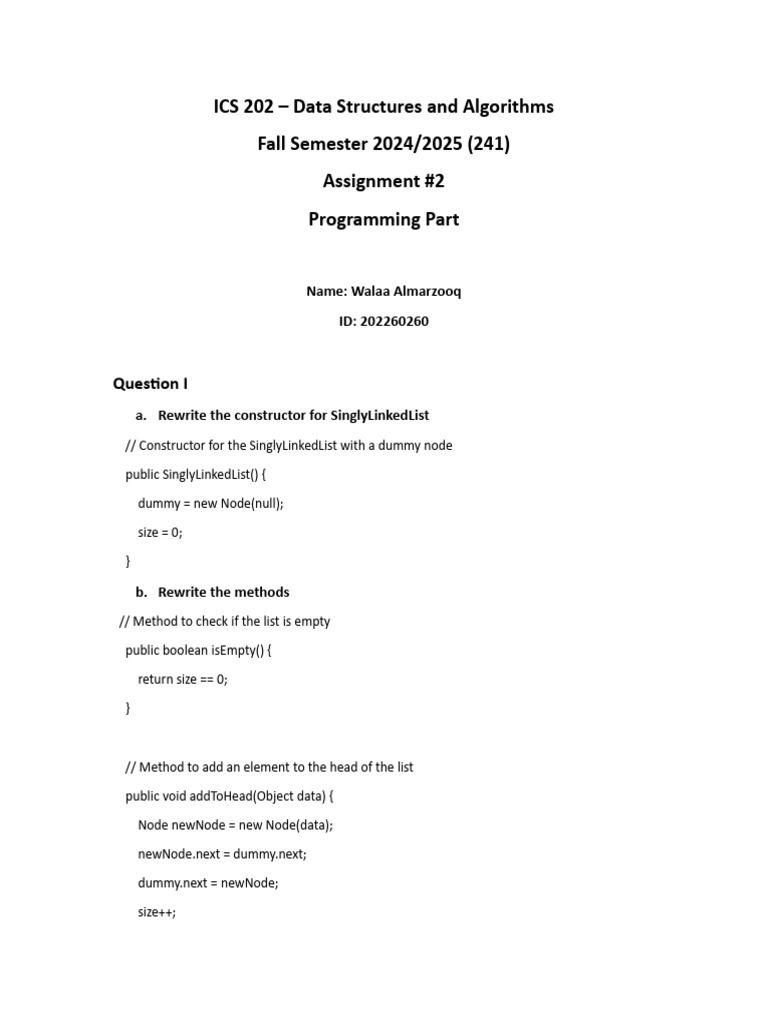 Ics 202 ٠٧١٦٢٥ Pdf Queue Abstract Data Type Computer Science 6127