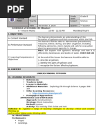 Multigrade Lesson Plan in Science Grade 3 and 4 | PDF | Water | Weather