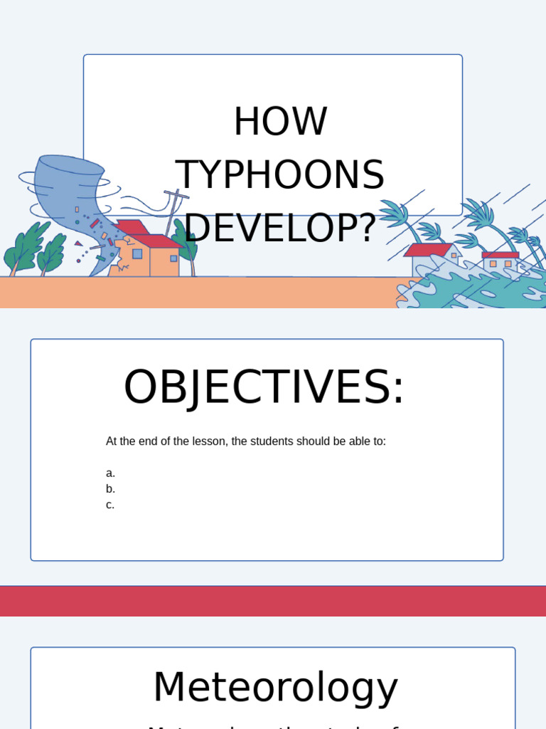 Understanding Typhoon | PDF | Tropical Cyclones | Eye (Cyclone)