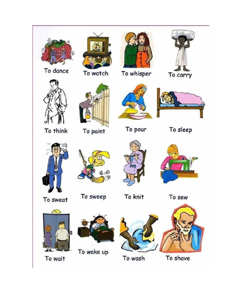 COMMON VERBS | PDF