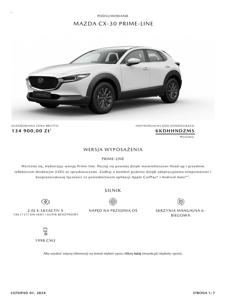 Mazda Car Configurator-1 | PDF