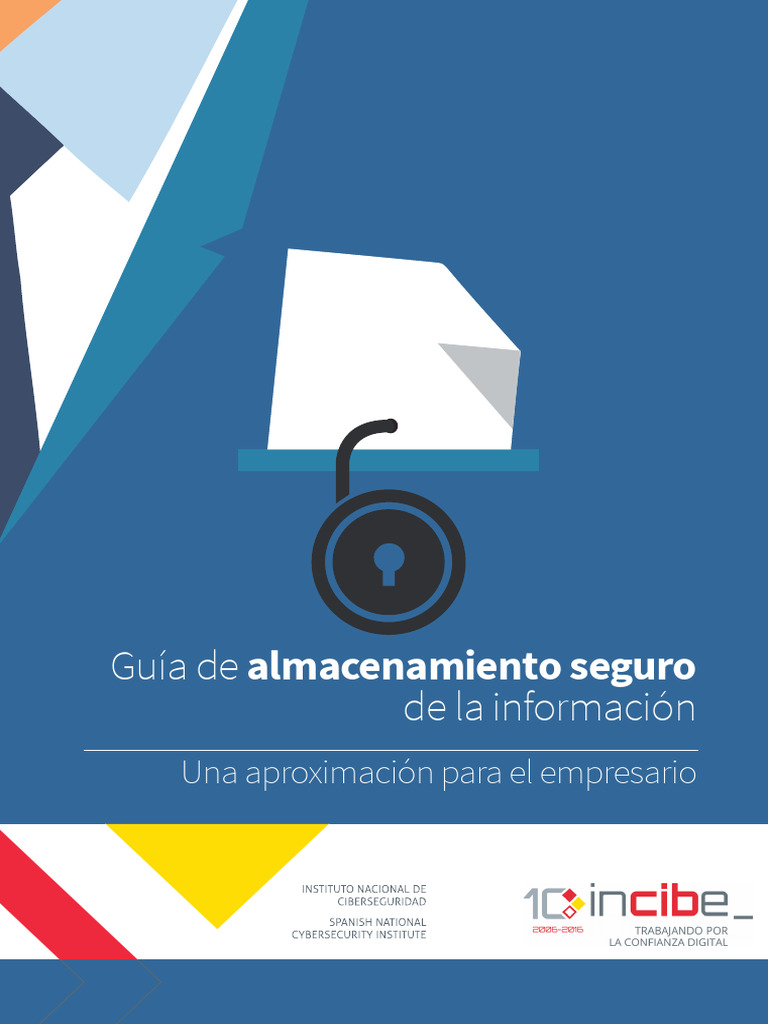 Portada 01 Guia Ciberseguridad Almacenamiento Seguro | PDF