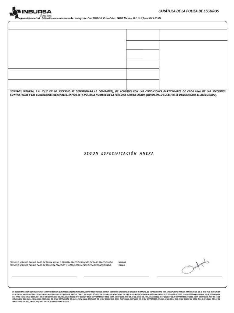 Póliza de Seguro Santander | PDF | Seguro | Póliza de seguros