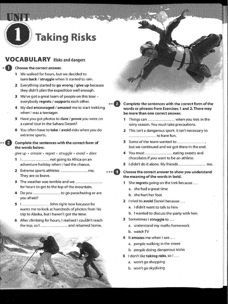 Unit 1-Workbook | PDF