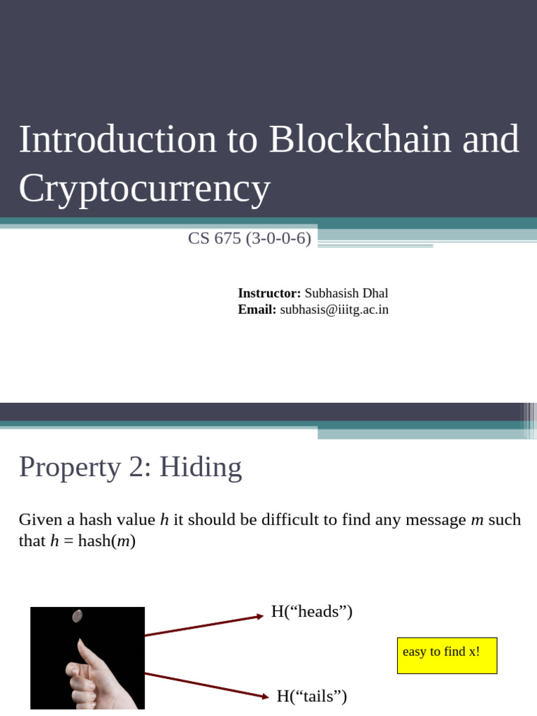 Blockchain Basics: Hash Functions Explained | PDF | Espionage Techniques | Computer Security