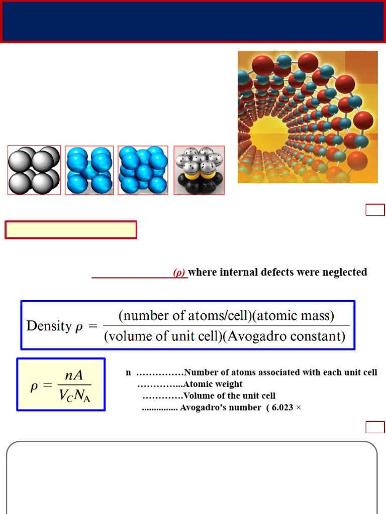 L3 - The Structure of Crystalline Solids | PDF | Crystal Structure ...
