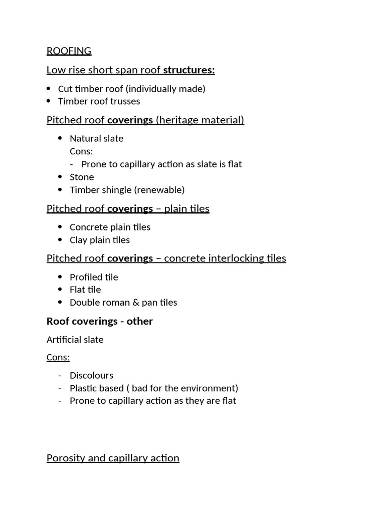 Roofing | PDF | Science & Mathematics