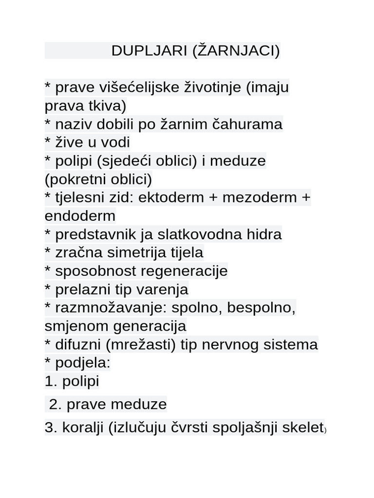 DUPLJARI | PDF