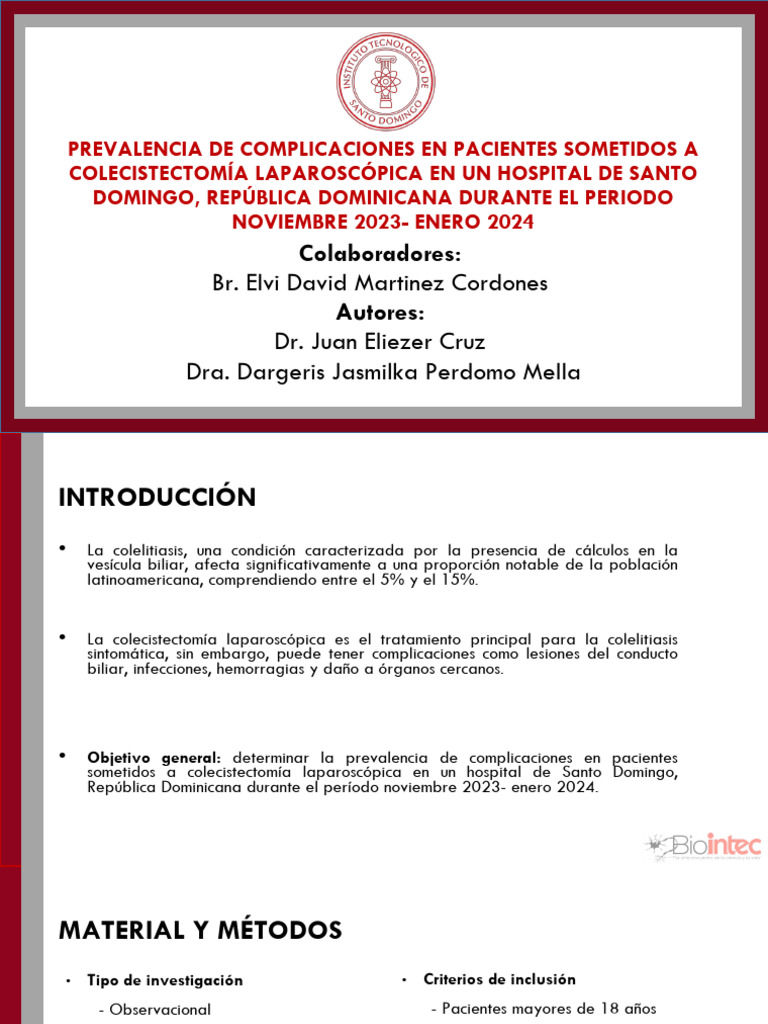 Biointec II Presentacion | PDF | Especialidades Medicas | Medicina CLINICA