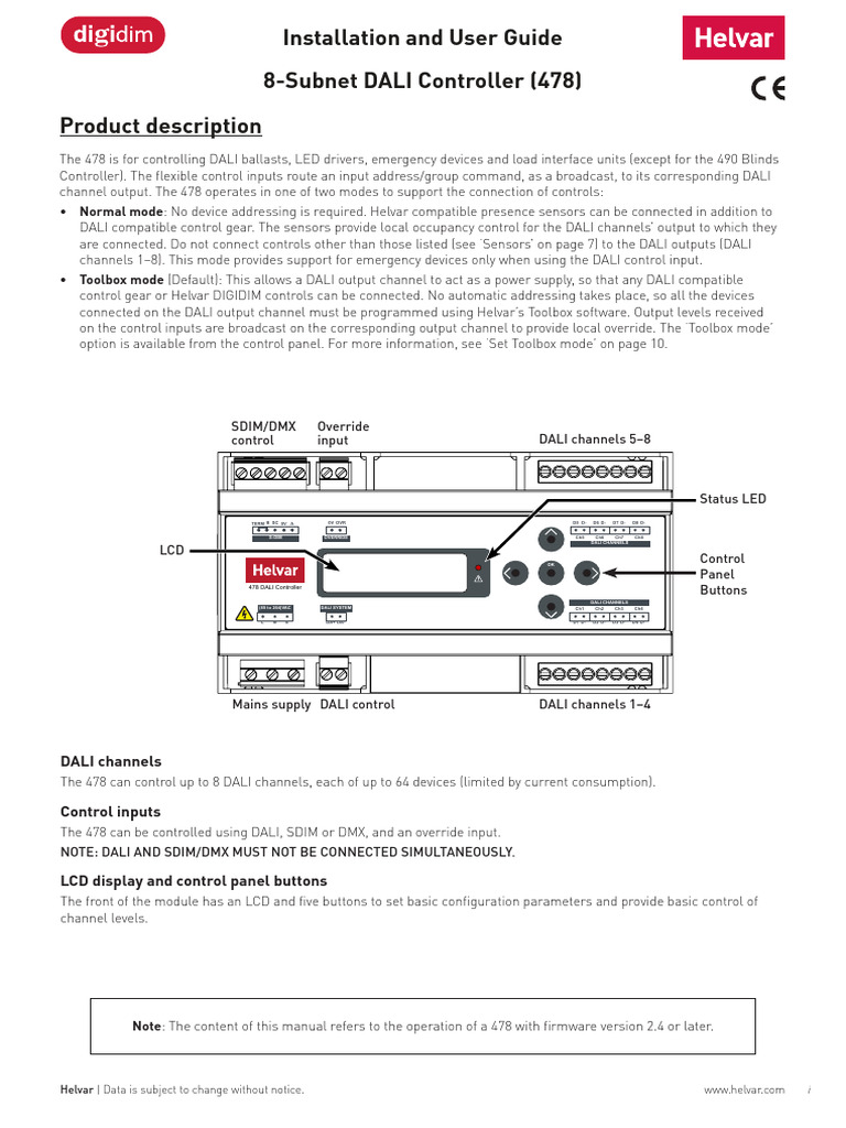 478 Userguide En | PDF | Software | Electronics