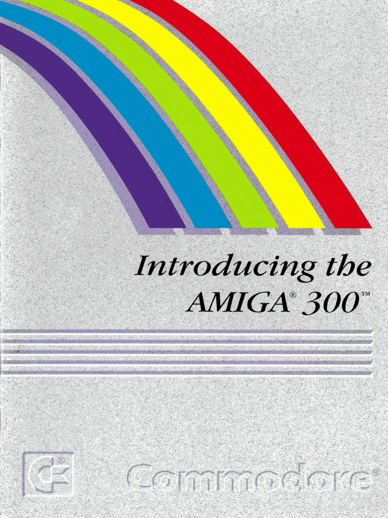 Amiga 300 Setup Guide | PDF | Computer Keyboard | Electrical Connector