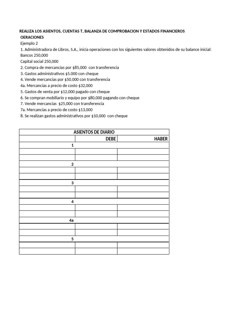 Ejercicio IND 2 CONTABILIDAD | PDF | Negocios económicos | Business