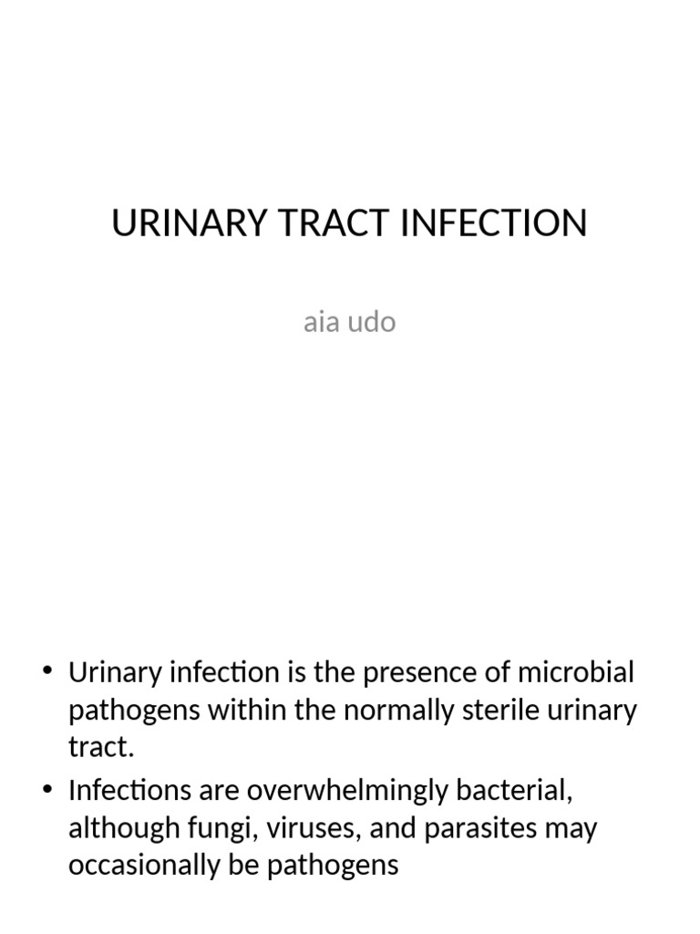Urinary Tract Infection | PDF | Urinary Tract Infection | Urology