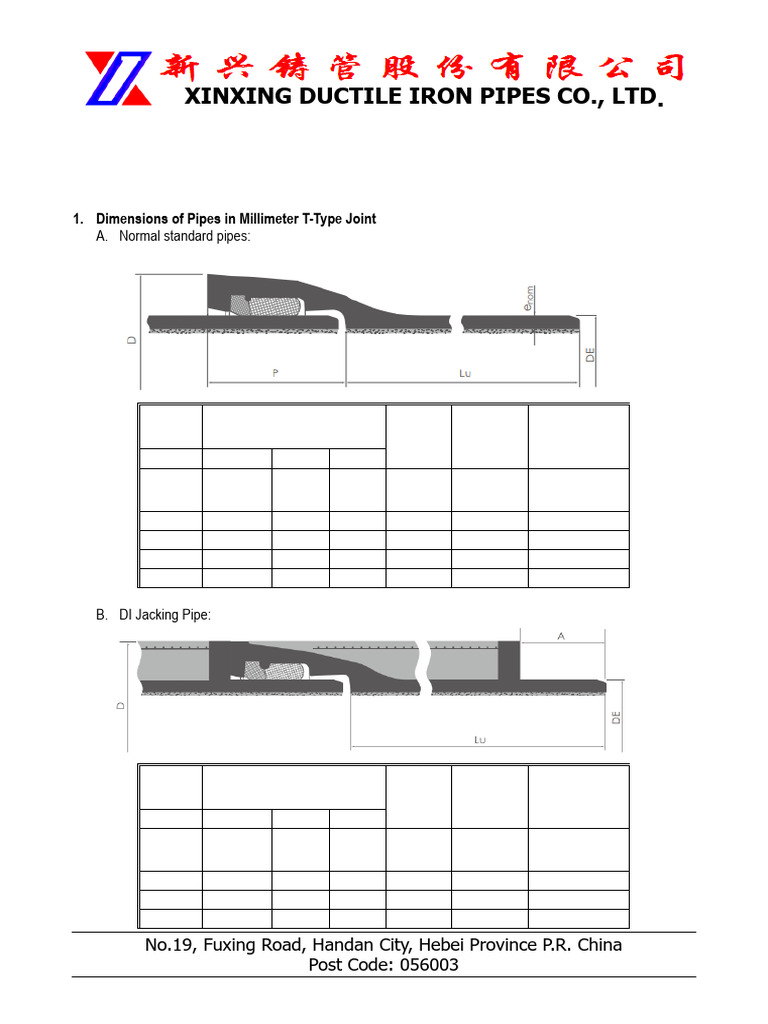 XINXING DI Pipe Specification | PDF | Corrosion | Pipe (Fluid Conveyance)