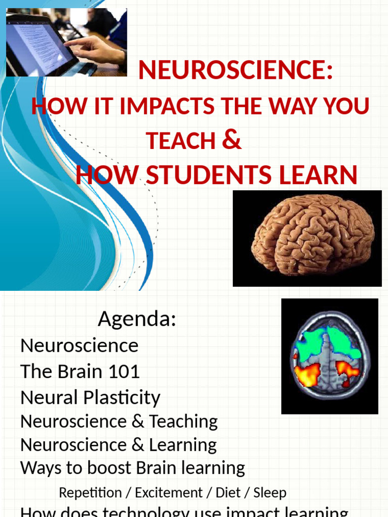 Neuroscience How It Impacts How You Teach And How Students Learn Pdf