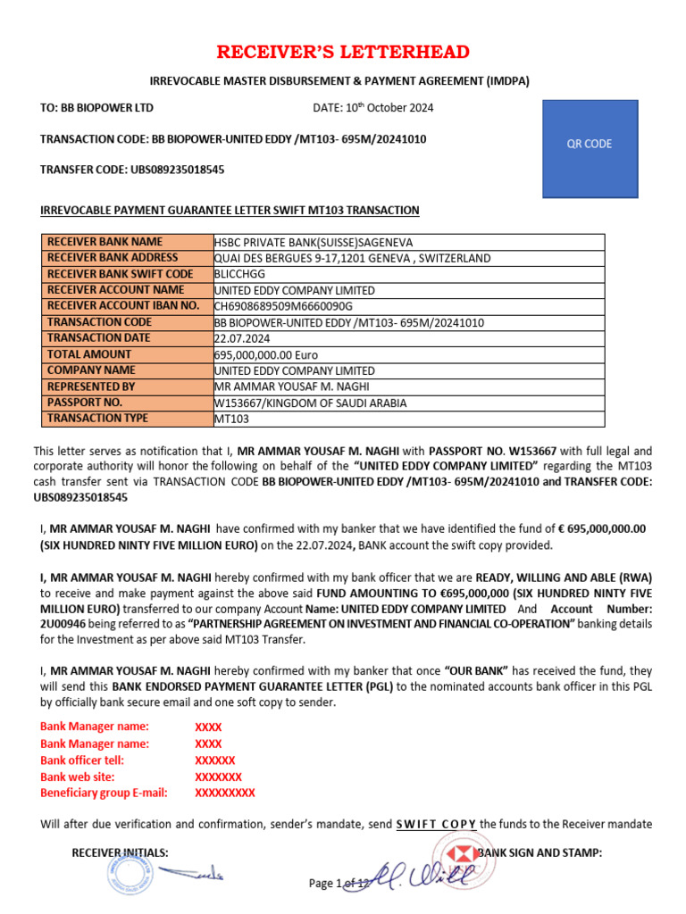 Imdpa PGL Draft WB Final 2 | PDF | Banks | Payments