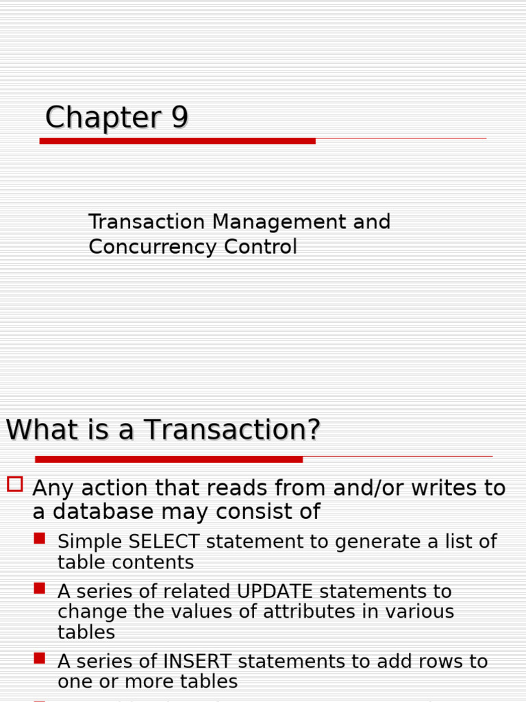 TransactionsConcurrency | PDF | Database Transaction | Databases
