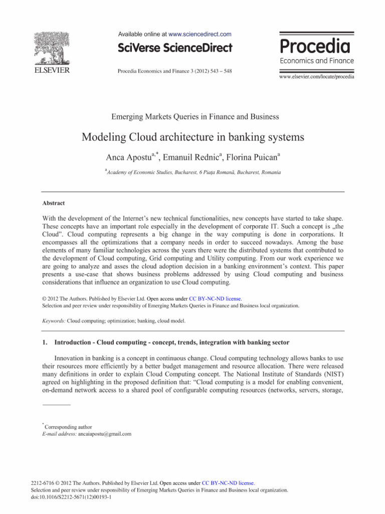 Cloud Banking | PDF