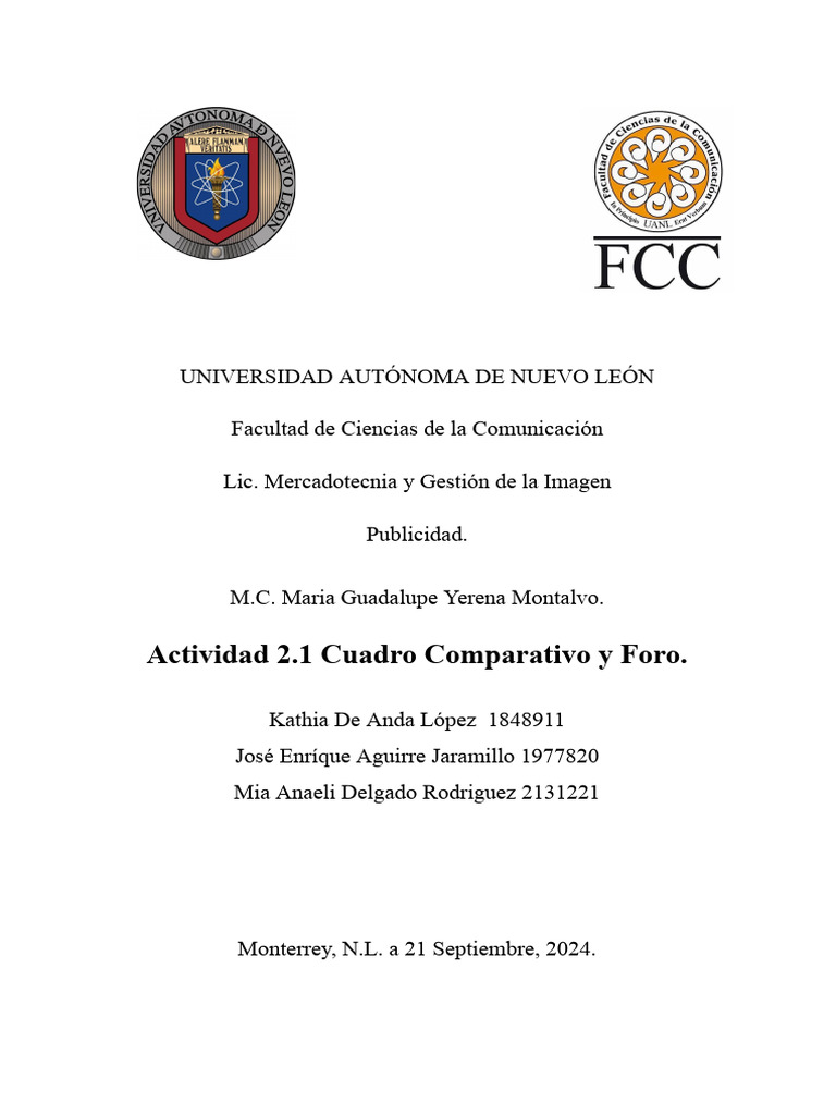 A2 1 Eq SinNombre | PDF | Publicidad | Creatividad