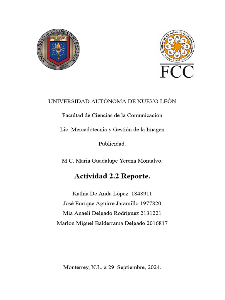 A2.2 Eq SinNombre | PDF | Publicidad | Radiodifusión