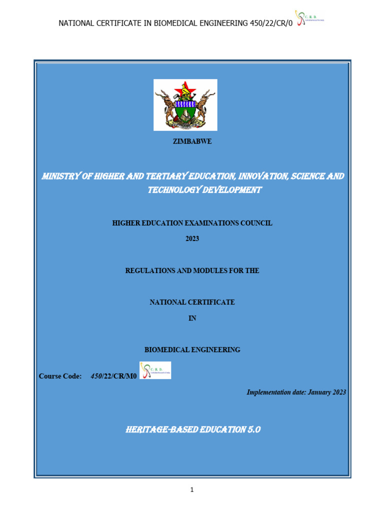 450.22.Cr.m0 NC Biomedical Engineering Eng Maths Syllabus | PDF ...