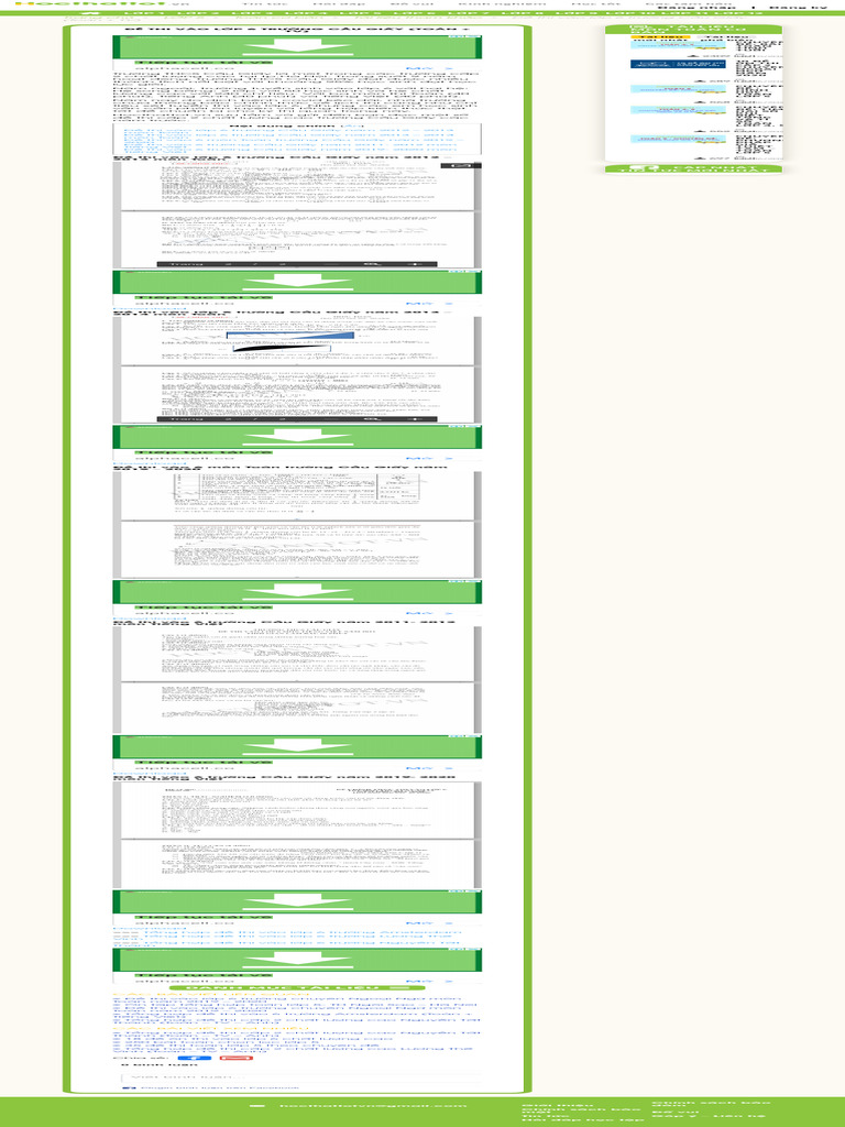 Đề Thi Vào Lớp 6 Trường Cầu Giấy (Toán + TV) Ôn Thi Cấp 2 CLC | PDF