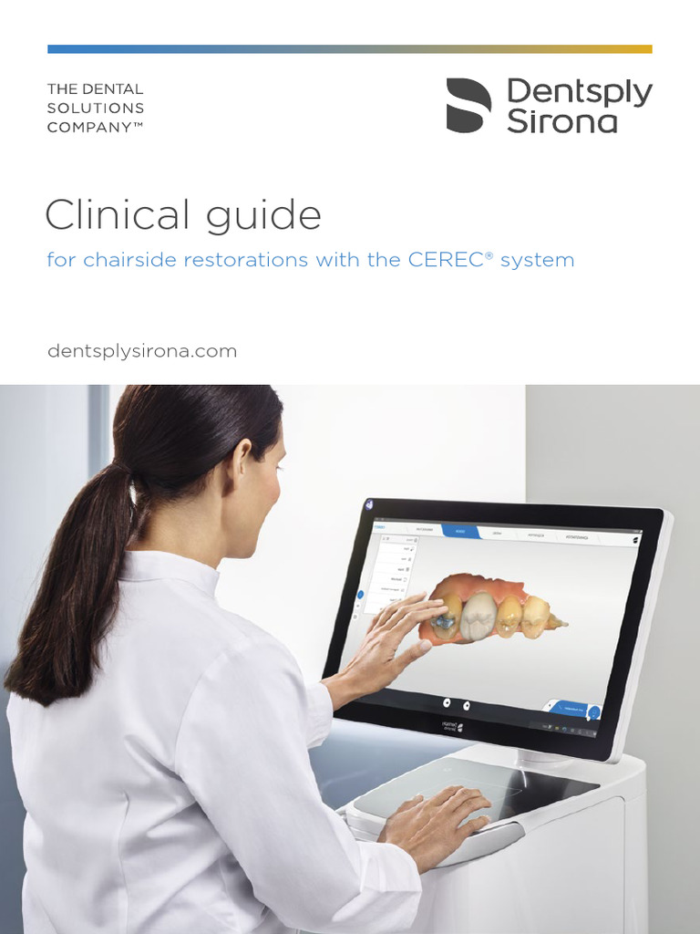 CER Document CEREC Clinical Guide Brochure A5 en Web | PDF | Dentistry ...
