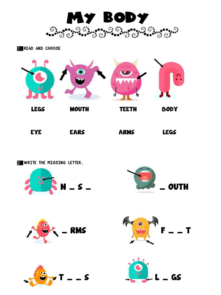 Monsters Revision | PDF