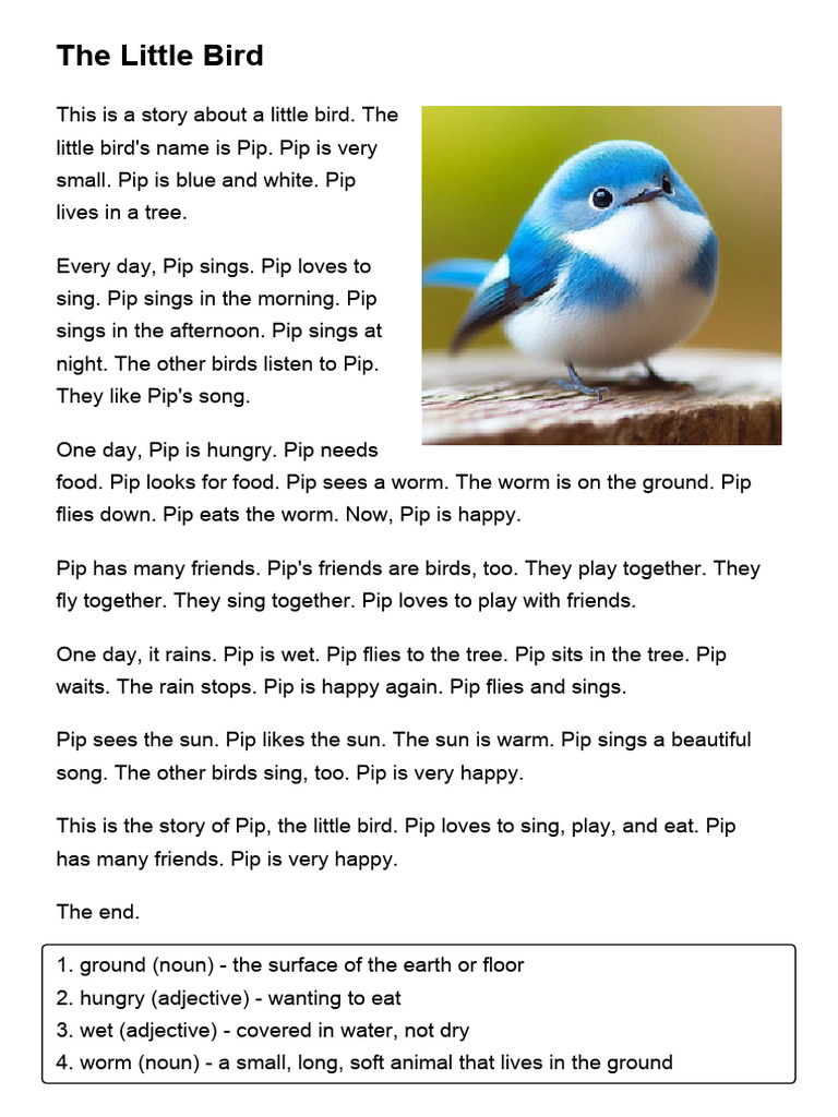 3 The Little Bird | PDF