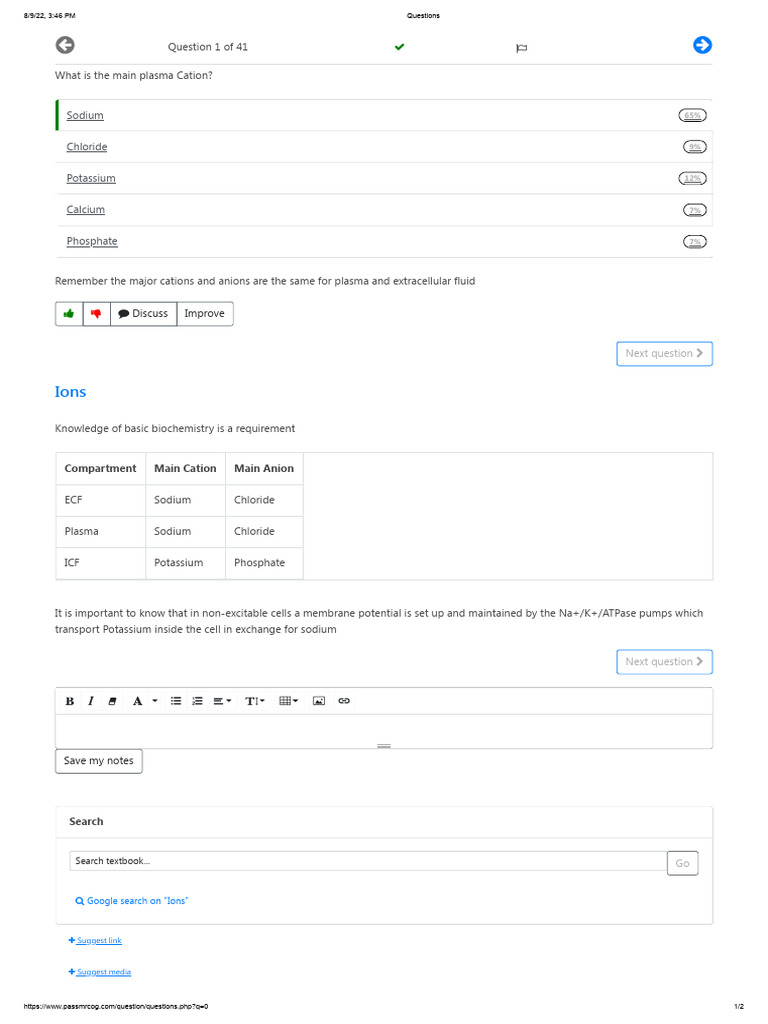 Biochemistry Answer | PDF | Mitosis | Nucleotides