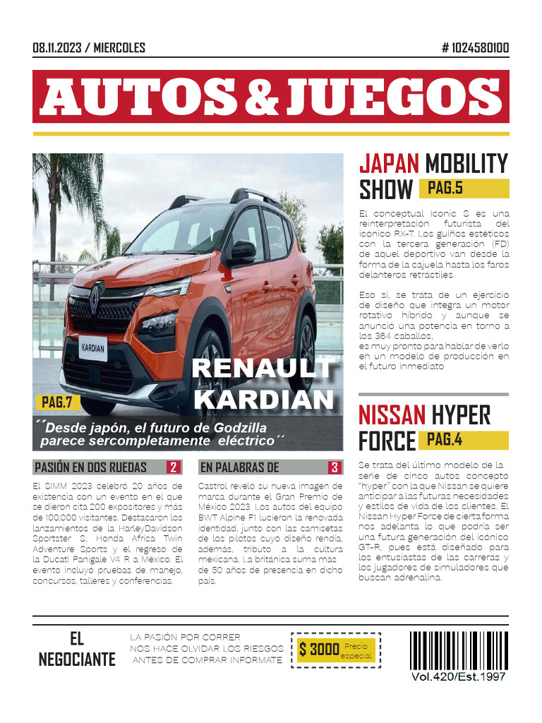 Periodico de Autos | PDF | Renault | México