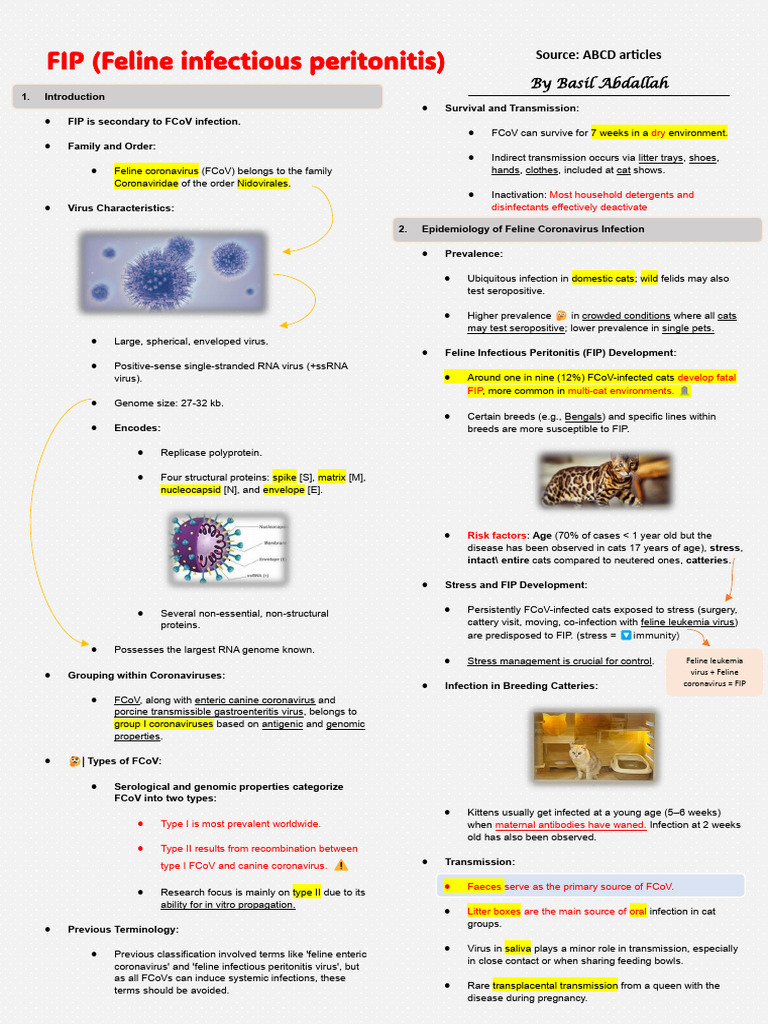 Fip Ba | PDF | Infection | Clinical Medicine