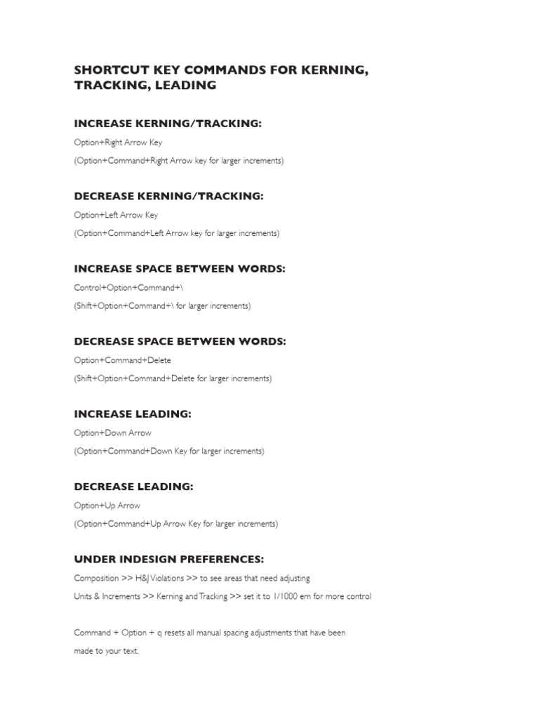 Keyboard Shortcuts | PDF | Teaching Methods & Materials