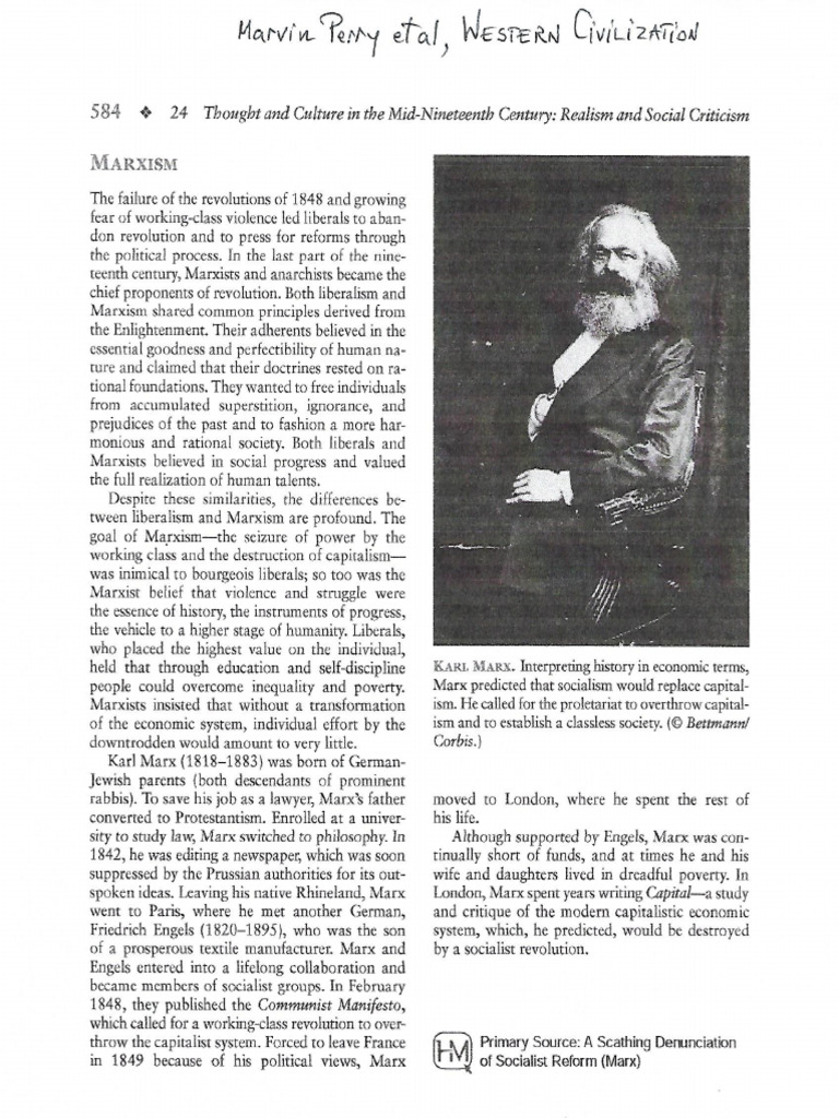 Perry+Et+Al Political+Thought+in+Mid+19th+c | PDF