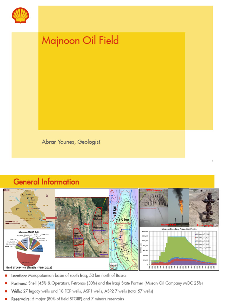 Majnoon Overview.pptx New | PDF | Glassforming Liquids And Melts | Resource Extraction