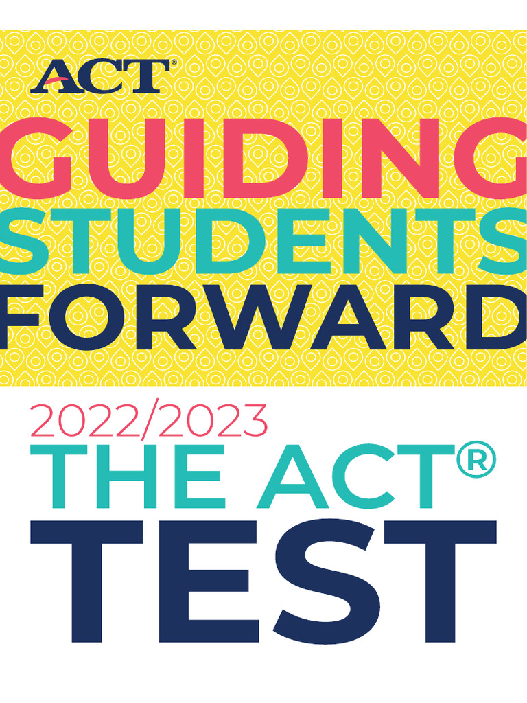 ACT Test Guide 2022 2023 | PDF | Sat | Kaplan