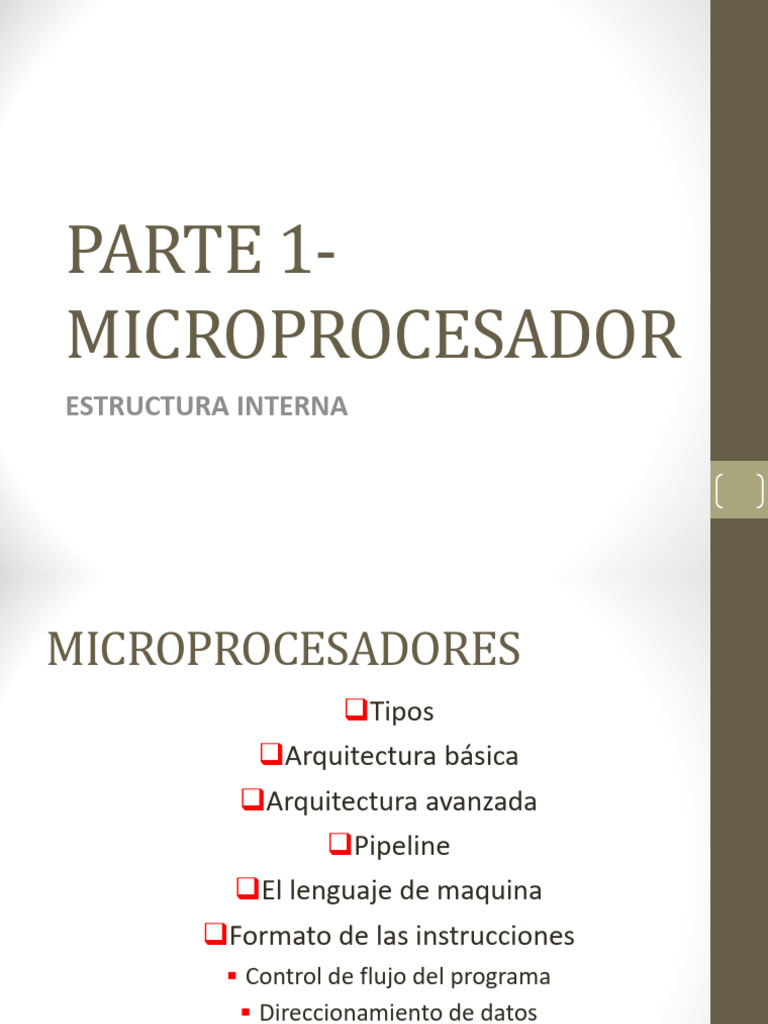 Microprocesadores | PDF | Microprocesador | Microcontrolador