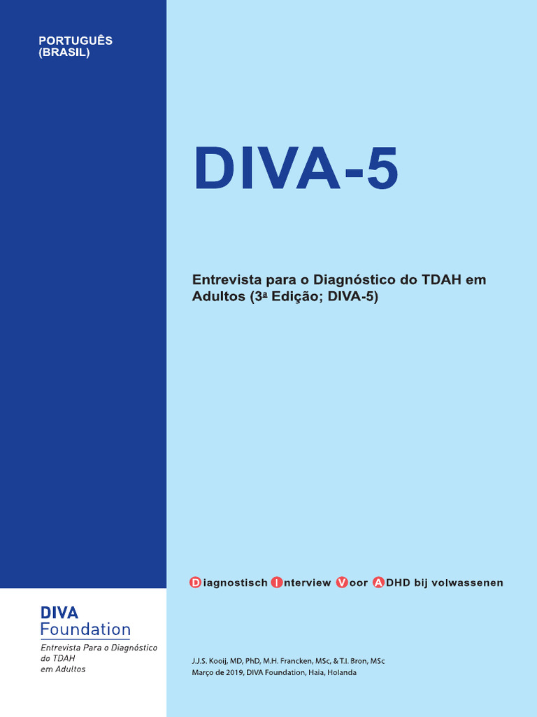 DIVA Inventário para TDAH | PDF