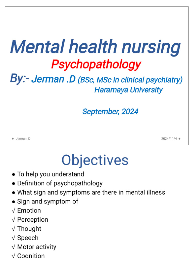 Unit 2 Psychopathology | PDF