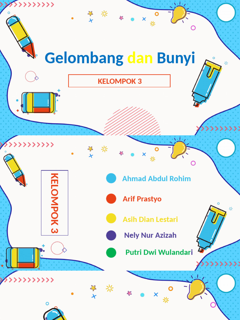 Kelompok 3 Gelombang Dan Bunyi | PDF